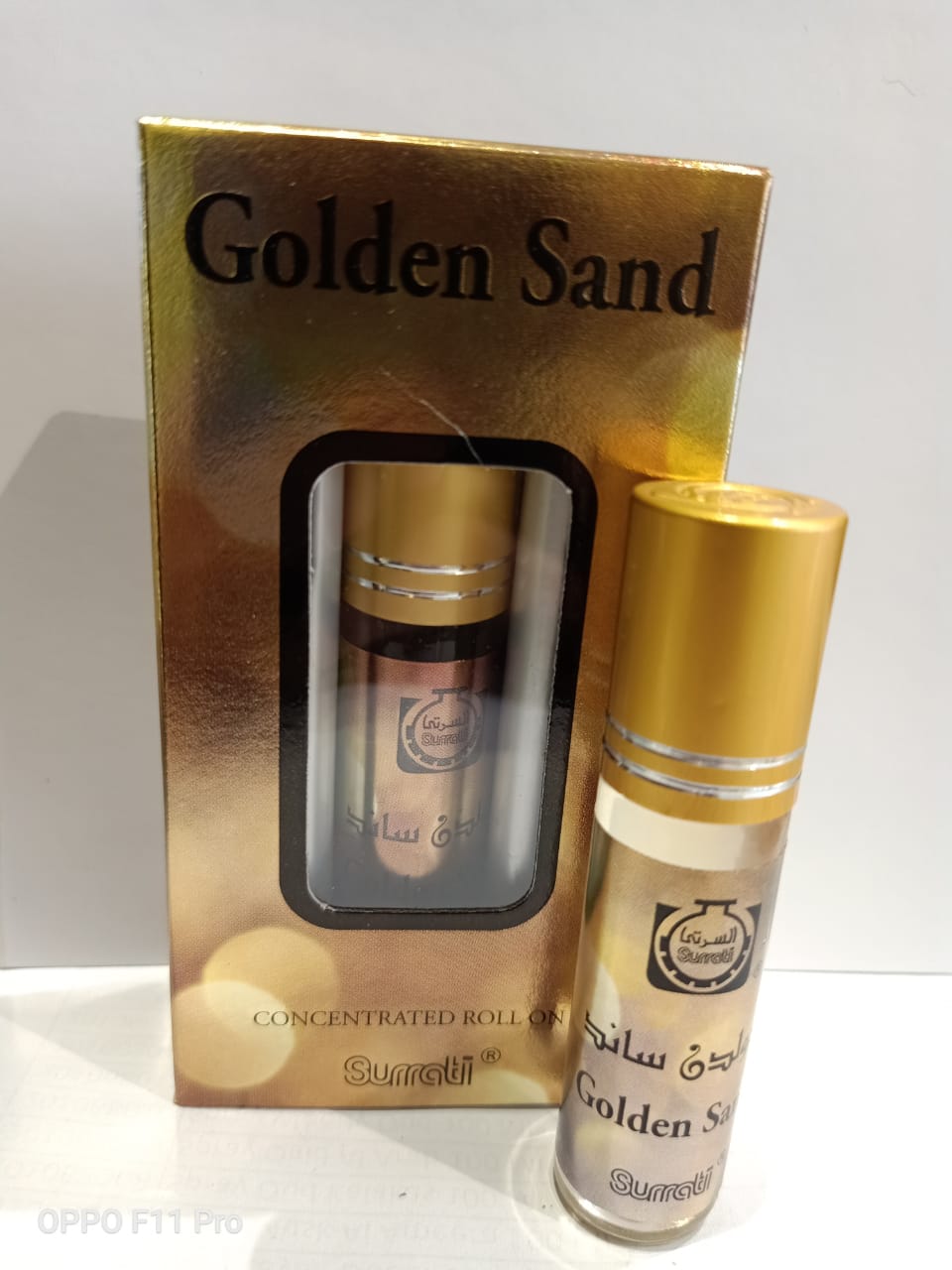 Golden Sand 6ML Roll On By AL-SURRATI From Makkah Mukarama Guranteed ...
