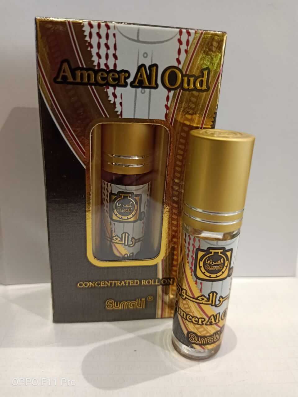 AMEER UL OUD 6ML By AL-SURRATI Roll On No1 Alcohol Free With Roll On ...